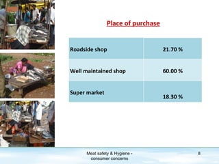 Consumer concerns - Meat Hygiene | PPT