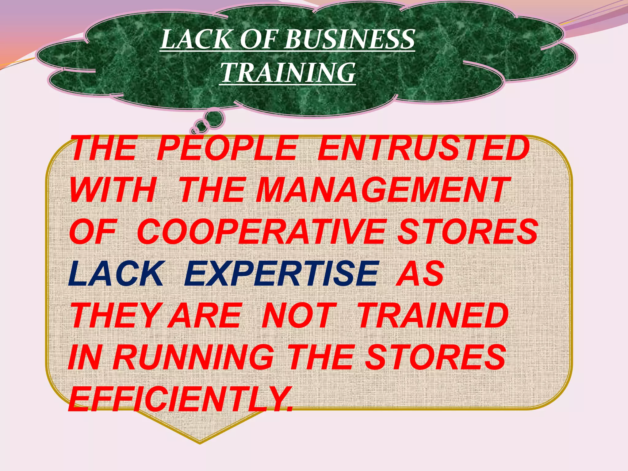 Consumer cooperative stores ppt | PPTX