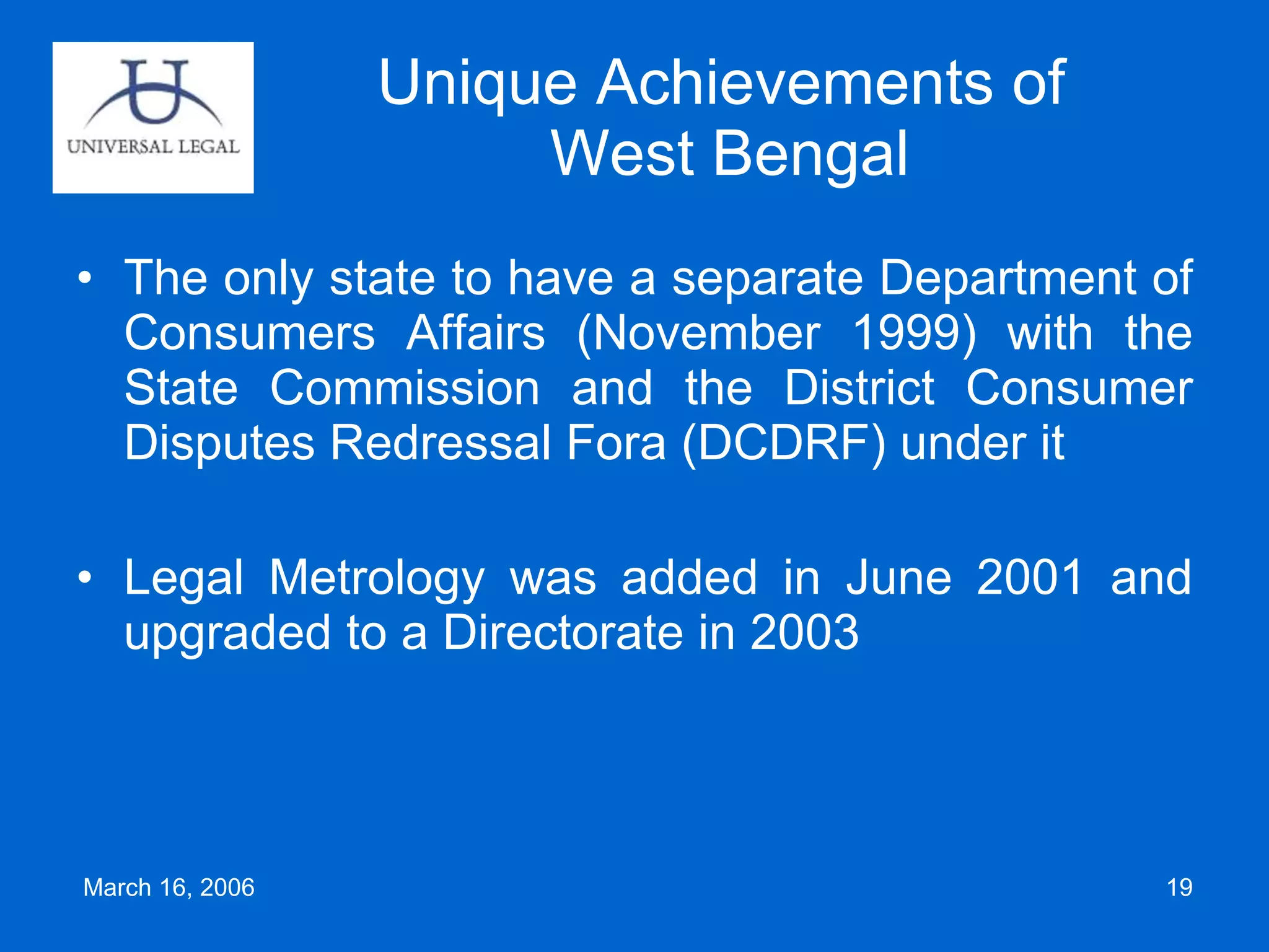 Consumer Courts | PPT