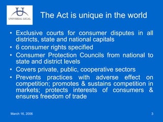 Consumer Courts | PPT
