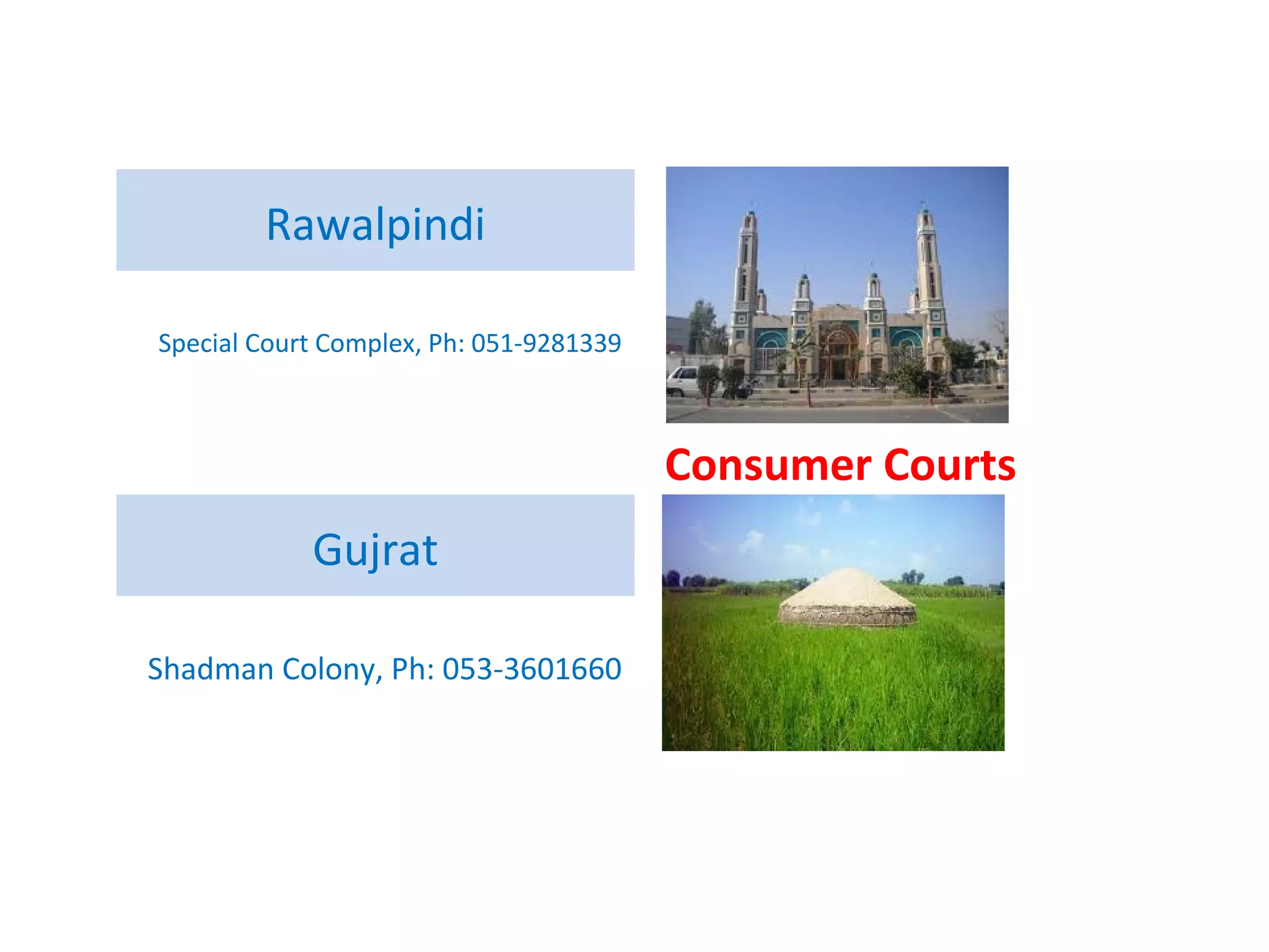 Consumer Courts in Punjab | PPT