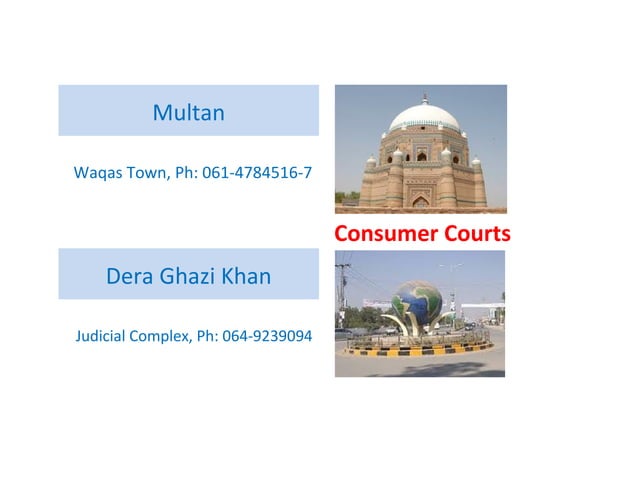 Consumer Courts in Punjab | PPT | Consumer Issues | Business