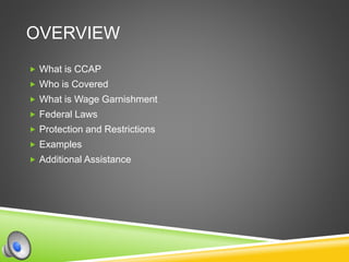 Consumer credit protection act | PPTX