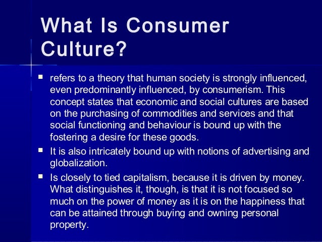 Consumer culture report mylene salem bacani