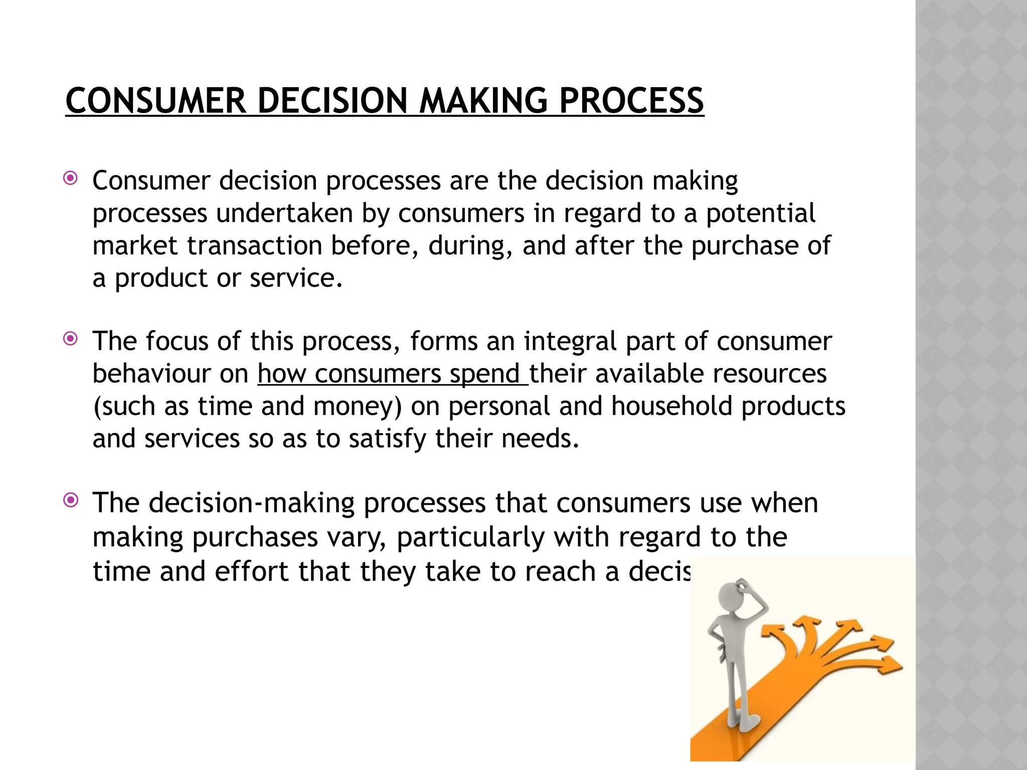 Consumer decesion making process. pptx | PPTX