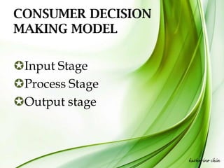 Consumer Decision Making | PDF