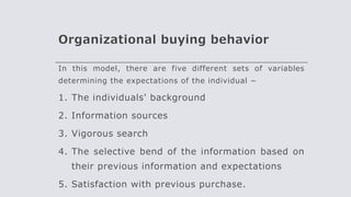 Consumer Decision Making Process and Models | PPTX