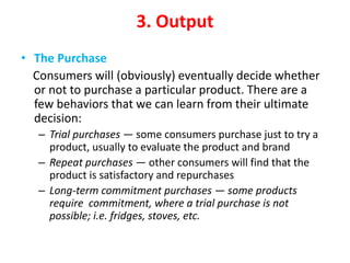 Consumer decision making process final | PPTX
