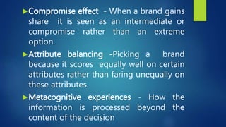 Consumer decision making process slide | PPT