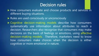 Consumer decision making process slide me | PPT