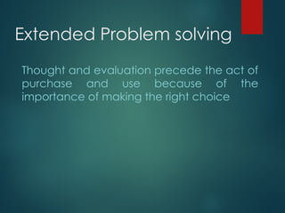 Consumer Decision making process and plc | PPT