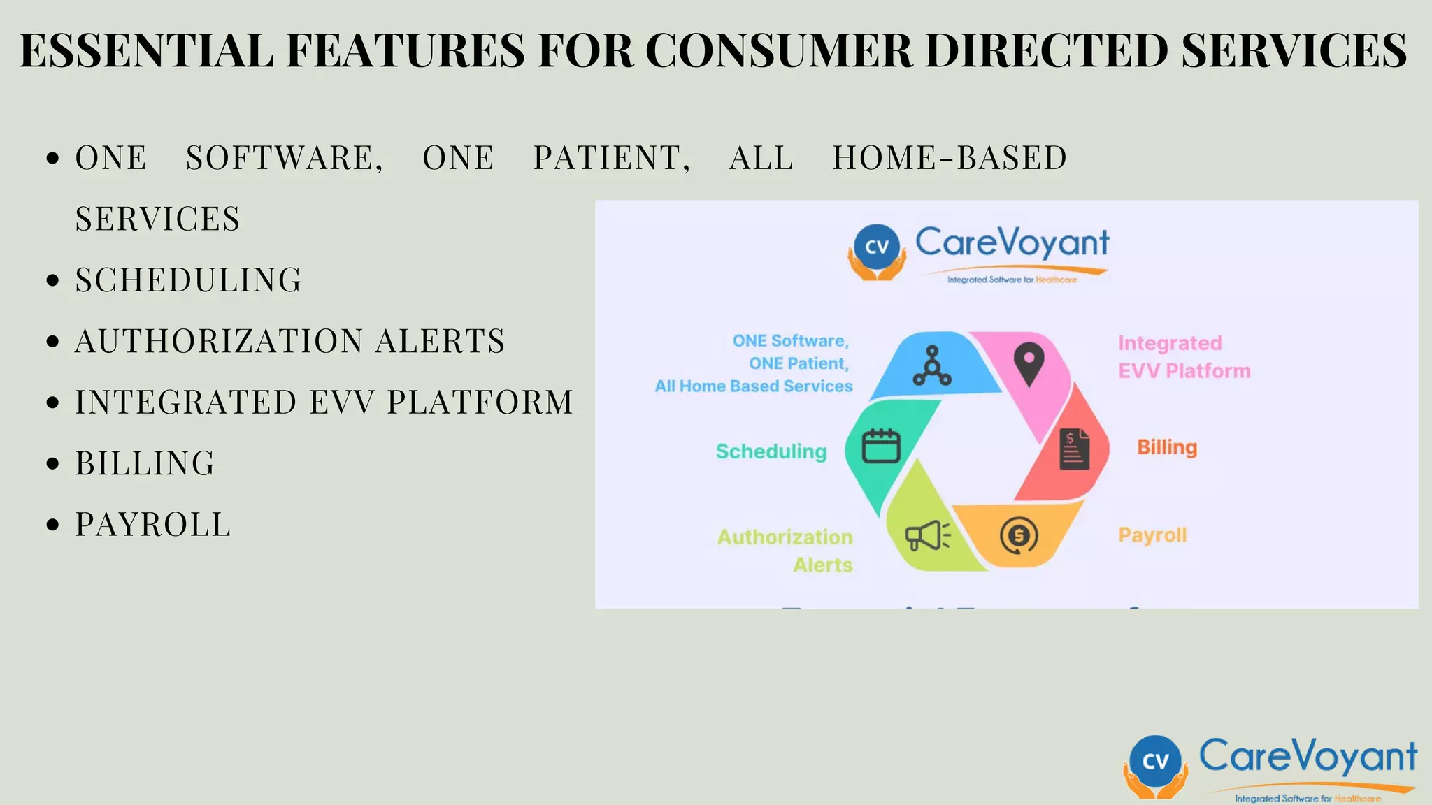 CONSUMER DIRECTED SERVICES BENEFITS OF CONSUMER-DIRECTED SERVICES ...
