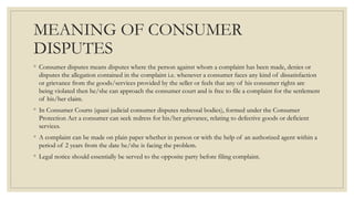 Consumer disputes /// finance and economics.pptx