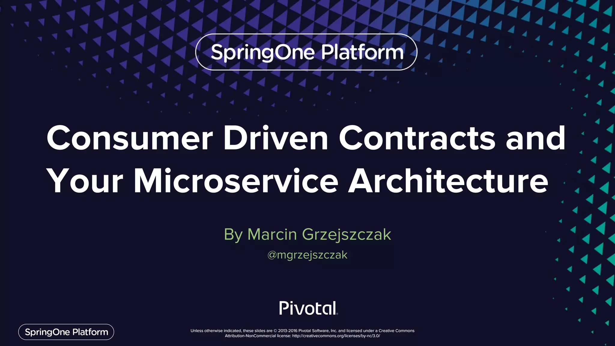 Consumer Driven Contracts And Your Microservice Architecture Pdf Cloud Computing Internet