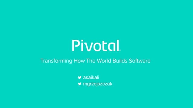 Consumer Driven Contracts And Your Microservice Architecture Ppt