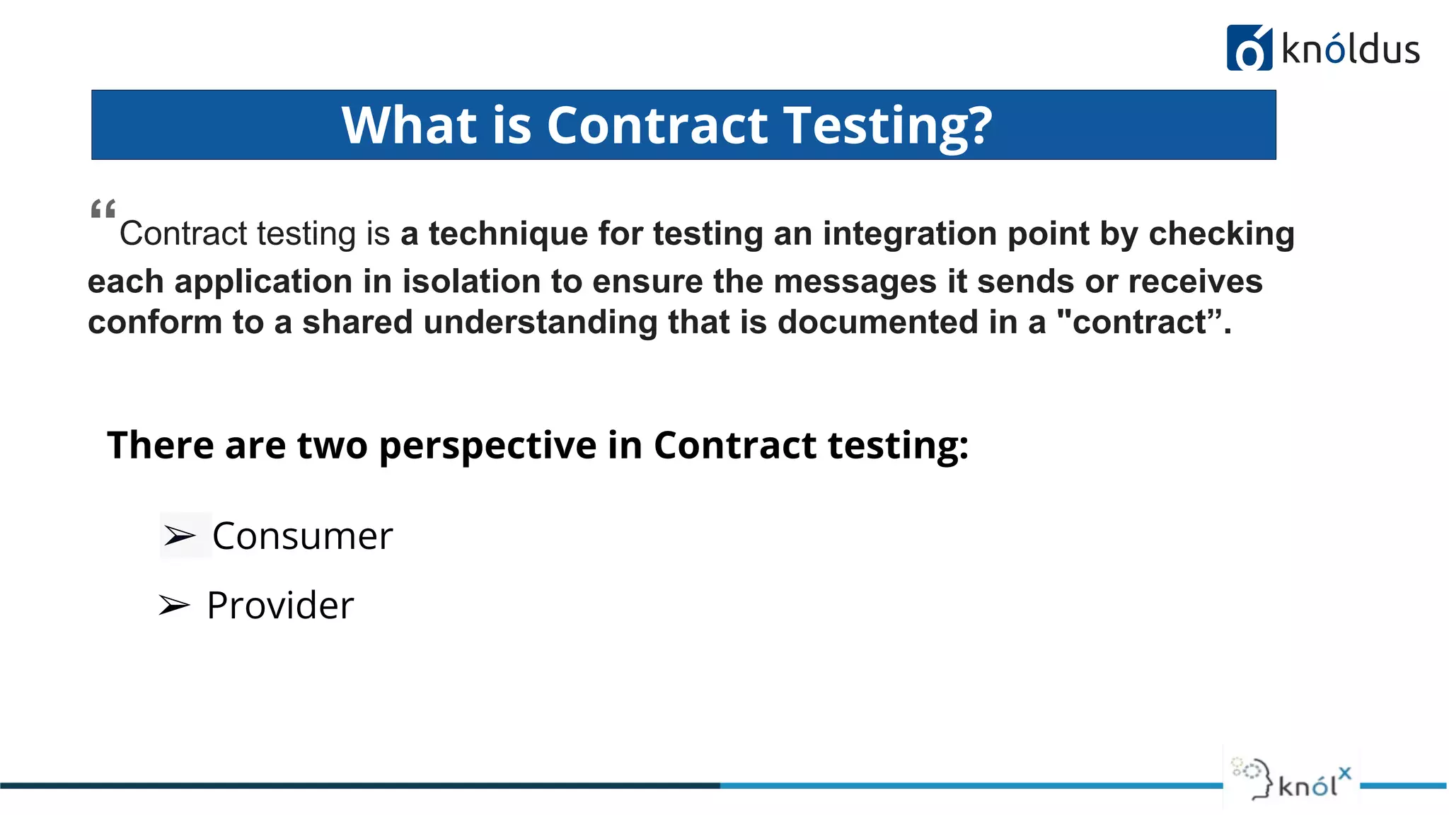 Consumer Driven Contract Test Ppt