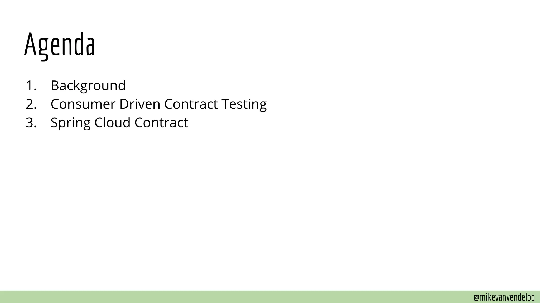 Consumer Driven Contract Testing Ppt