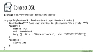 Consumer driven contract testing | PPT