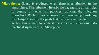 Consumer Electronics Lecture 2 microphone.pptx