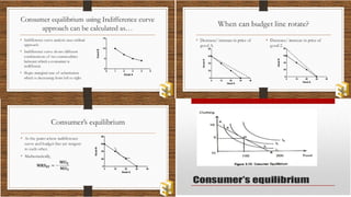 Consumer Equilibrium and Utility Maximization in Economics | PPTX