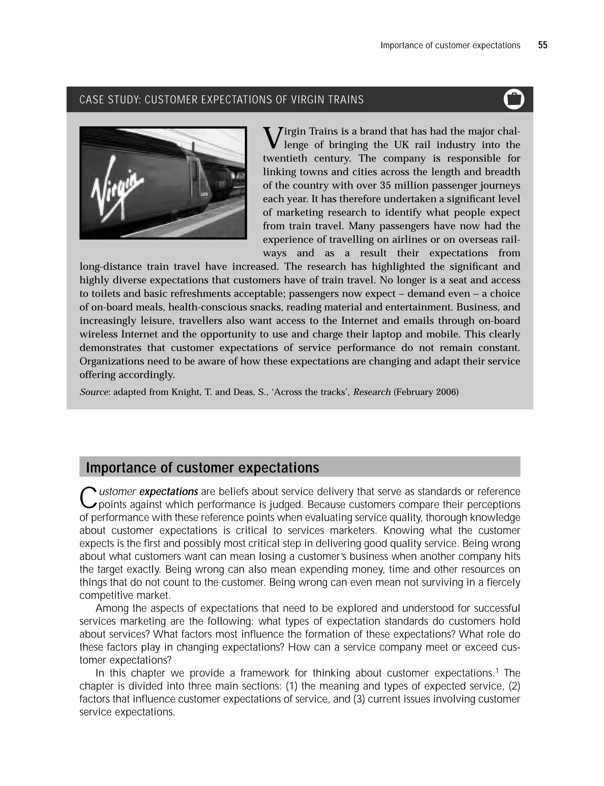 Consumer expectation of services | PDF