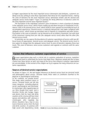 Consumer expectation of services | PDF