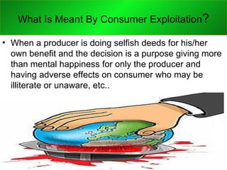 Consumer exploitation | PPT