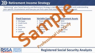 Social Security Planning | PDF