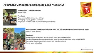 Consumer Feedback prima that is used by smokers | PDF