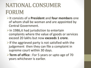Consumer forum | PPTX