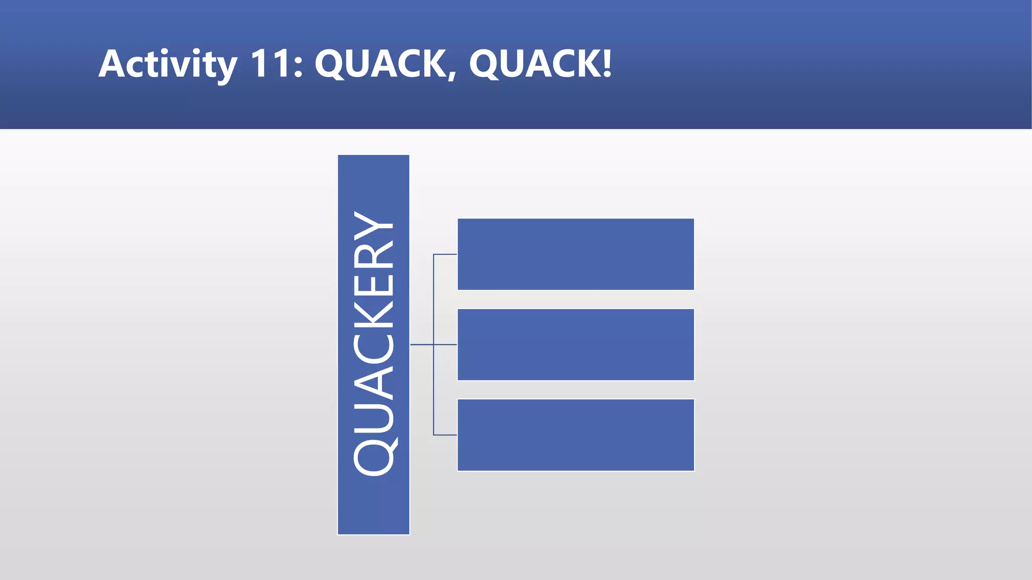 Consumer Health: Quackery | PPTX