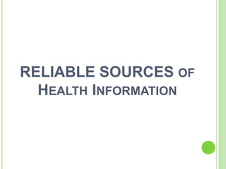 Consumer health | PPTX