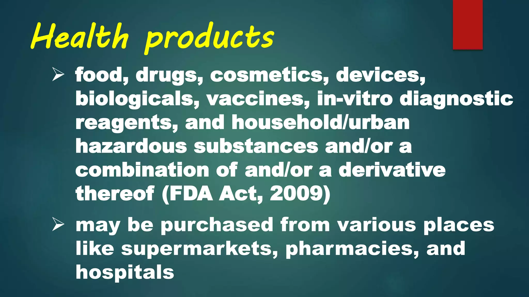 Consumer health | PPTX