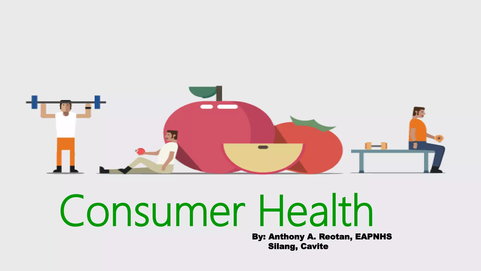 Consumer health | PPT