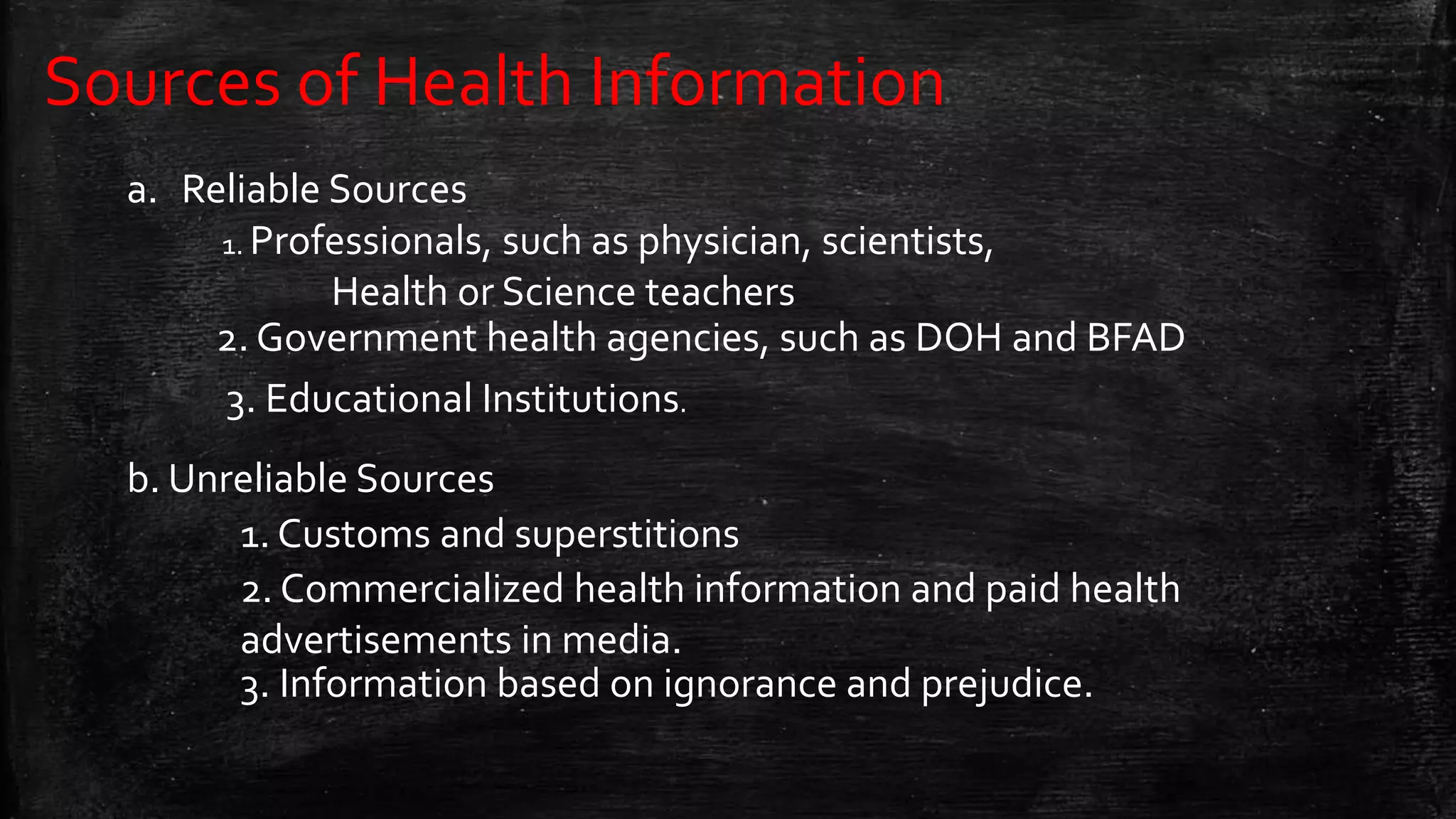 Consumer health | PPTX