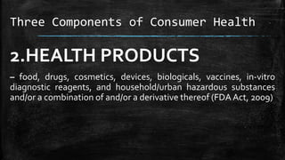 Consumer health | PPTX