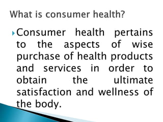 Consumer Health.pptx