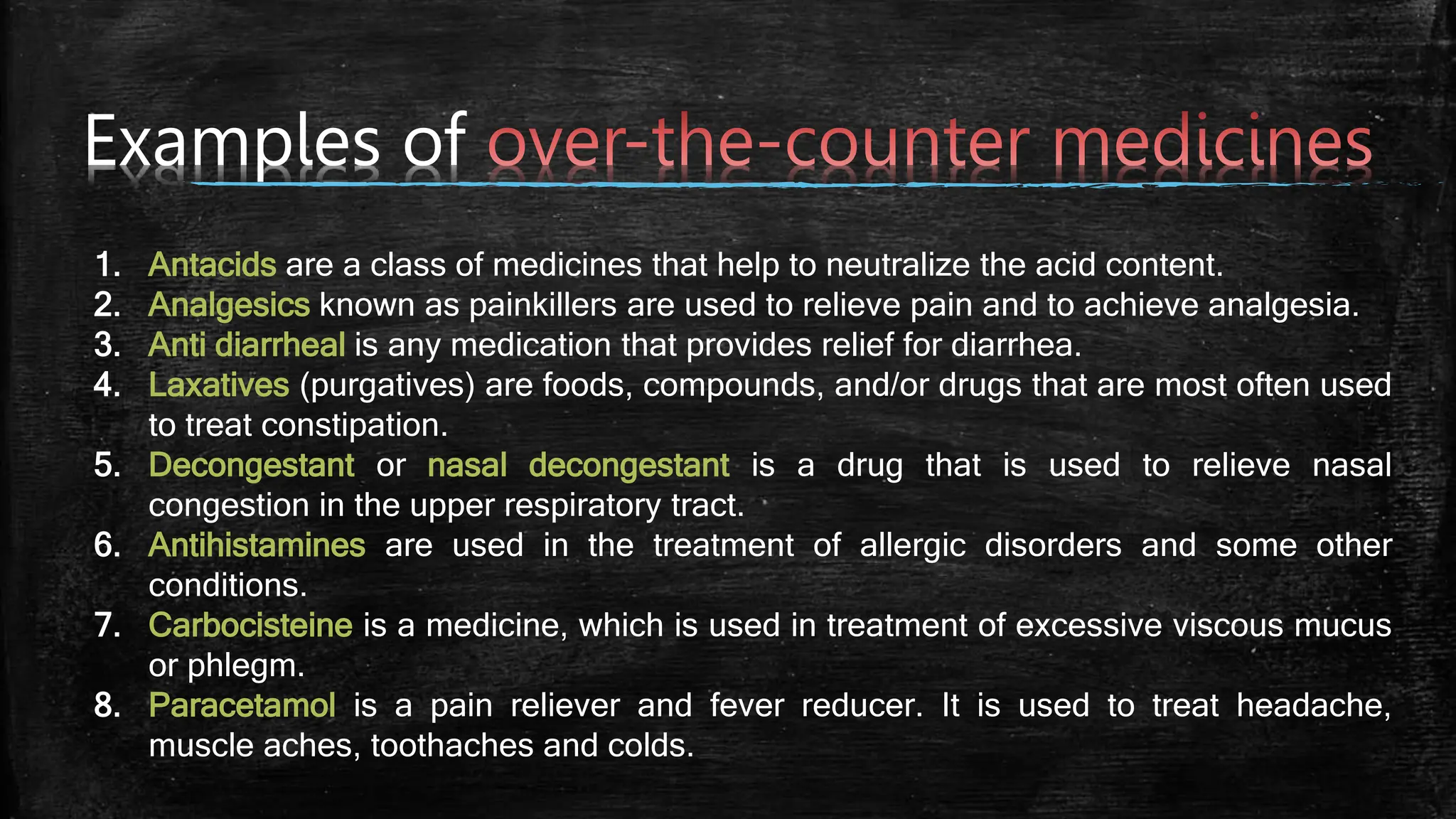 Grade 6 - Consumer Health and Over the Counter Medicines | PPTX