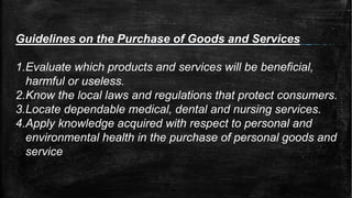 Consumer Health - Health 10.pptx