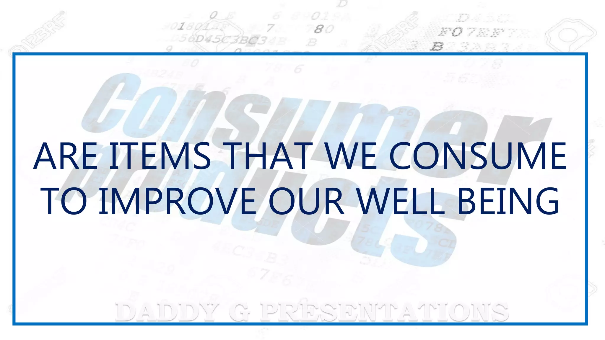 CONSUMER HEALTH | PPSX