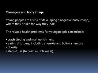 Consumer health and the teenager | PPTX