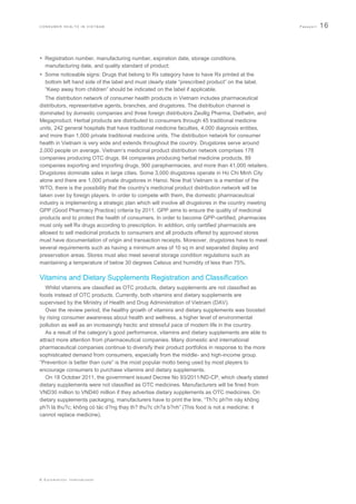 Consumer health in vietnam aug 2012 | PDF