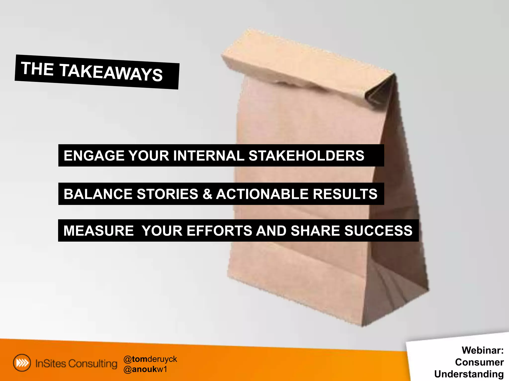 Consumer Immersion Webinar | PPTX