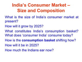 Consumer india ii | PPTX