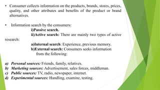 Consumer& Industrial Buying Decisions. | PPTX