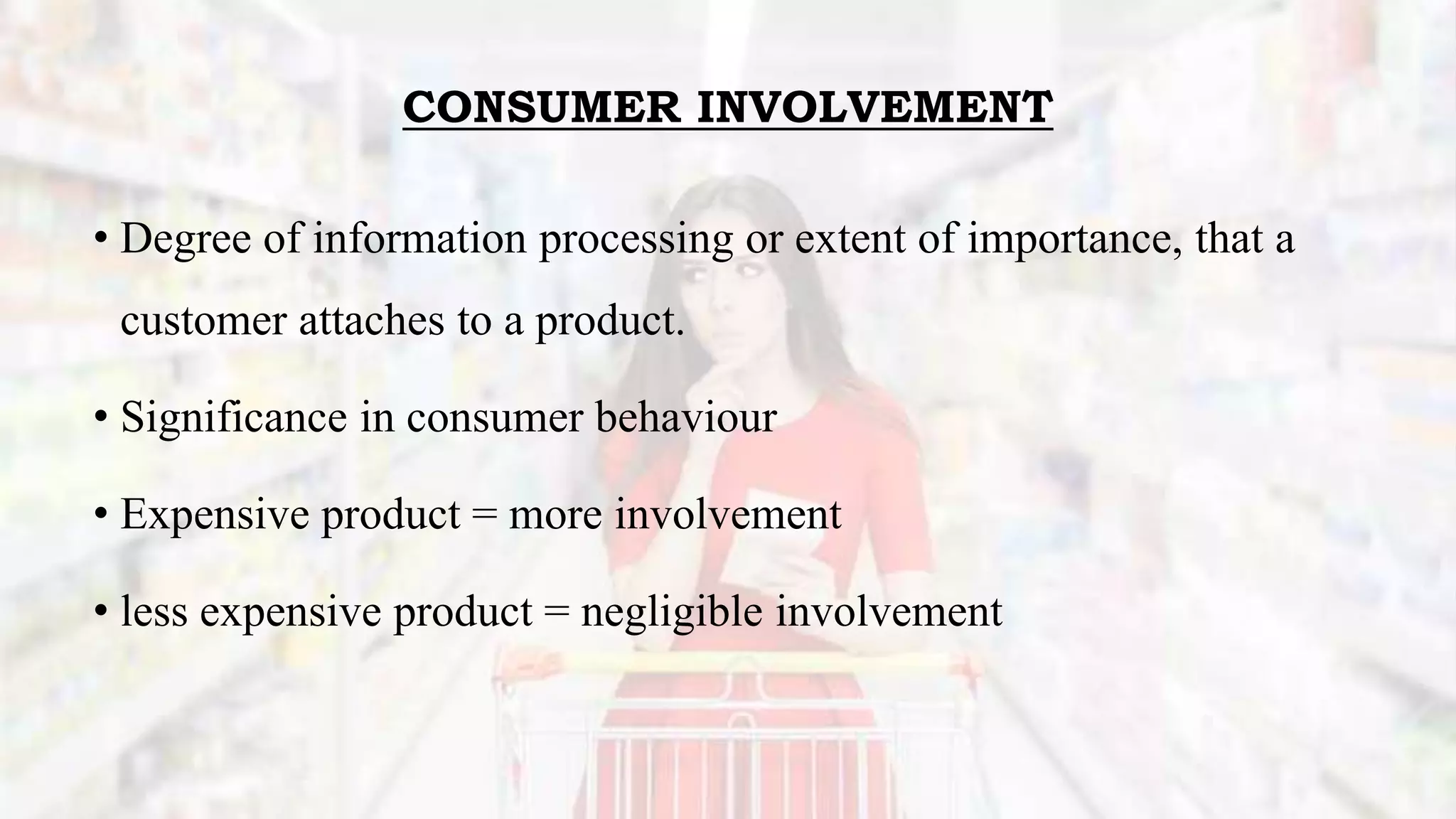 Consumer involvement | PPTX