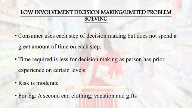 Consumer involvement | PPTX