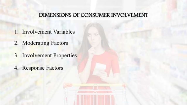 Consumer involvement | PPTX