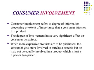Consumer Involvement 1 | PPT