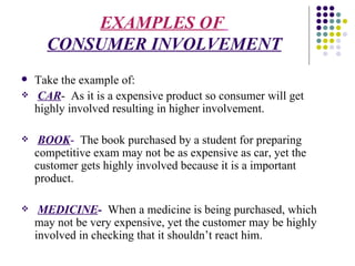 Consumer Involvement 1 | PPT